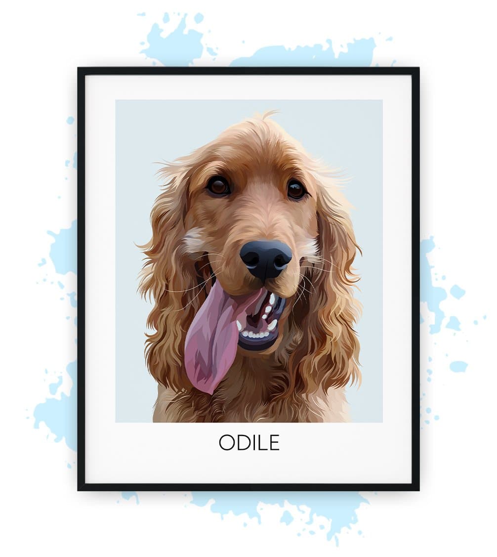 Realistic Portrait | My Pet Frame – My Pet Frame UK