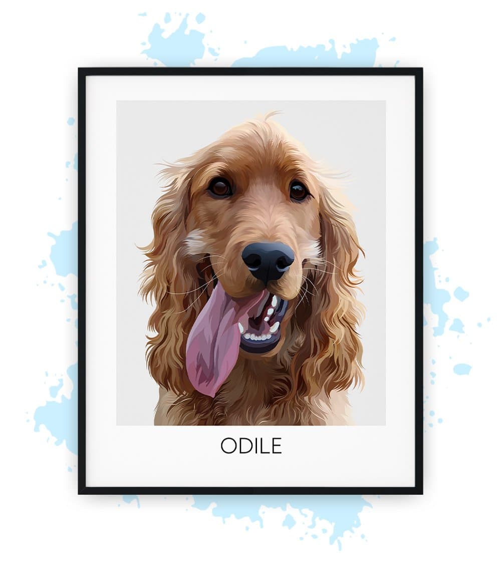 Realistic Portrait | My Pet Frame – My Pet Frame UK